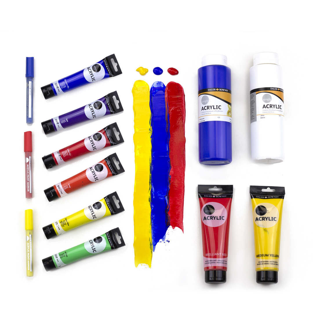 Art Corner - DALER-ROWNEY SIMPLY ACRYLIC