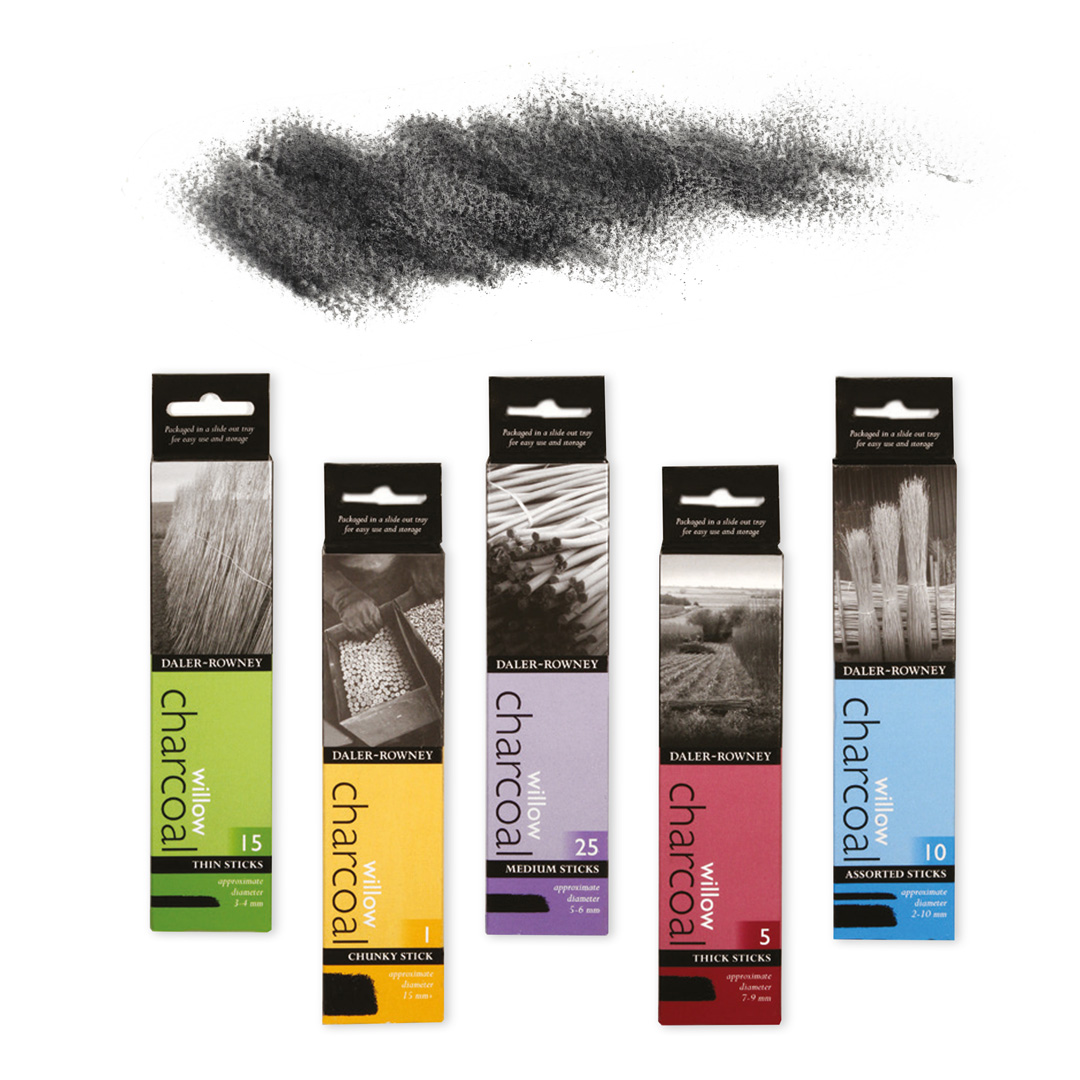 Art Corner - DALER-ROWNEY WILOW CHARCOAL SETS